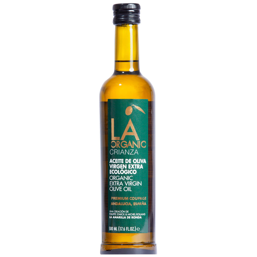 Aceite de Oliva Extra Virgen Orgánico LA ORGANIC Botella 500ml - Real Plaza