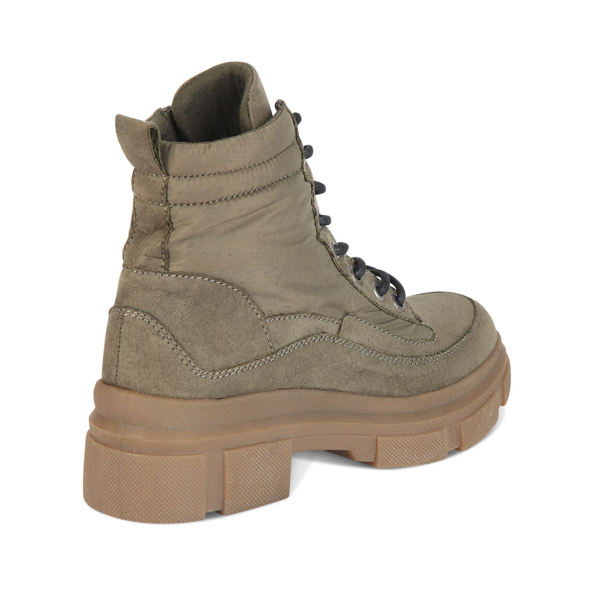 Botines Combat Mujer 7600 OLIVO - Real Plaza