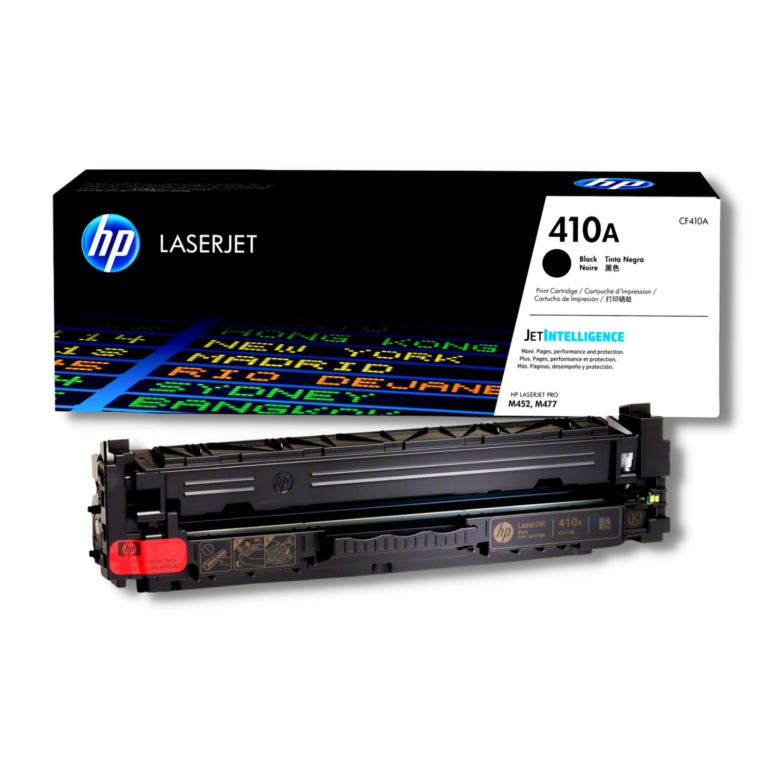 Toner HP CF410A (410A) Negro LaserJet Pro M452, M477 - Real Plaza