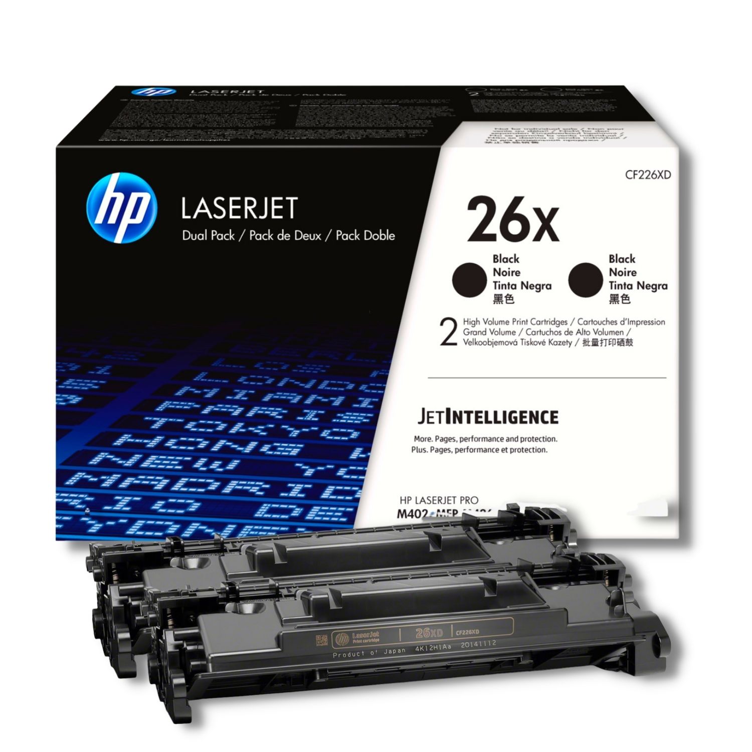 Toner HP CF226XD (26XD) Negro LaserJet Pro M402, mfp M426 - Real Plaza