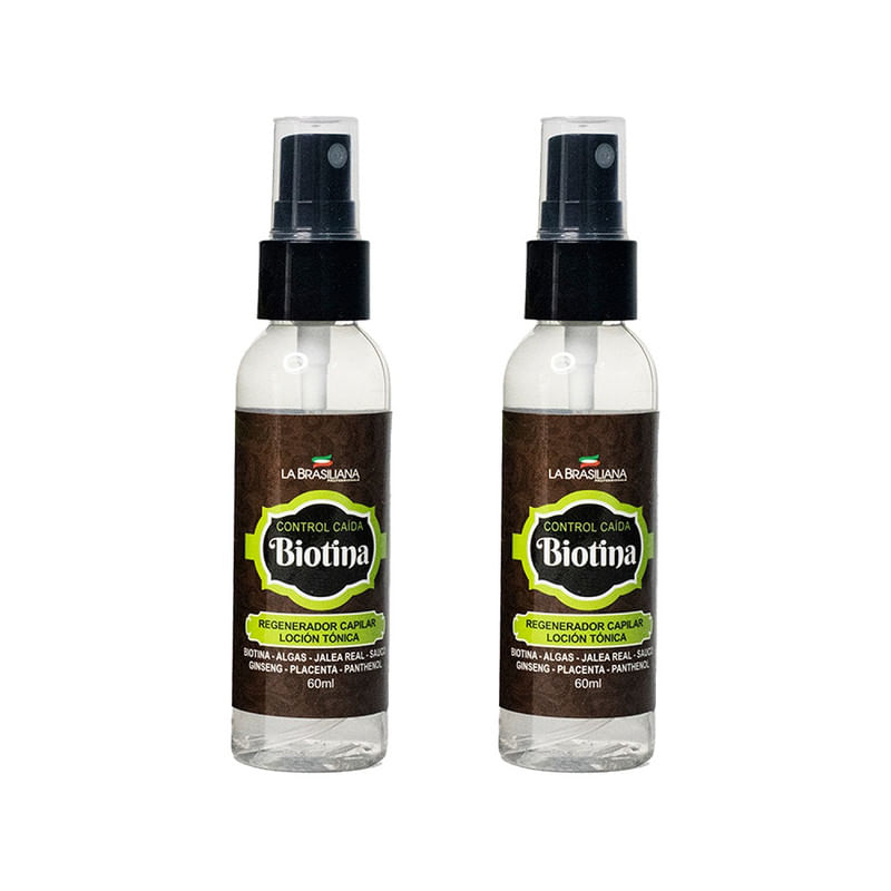 2 Biotina Control Caida- Locion Tonica 60ml - Real Plaza
