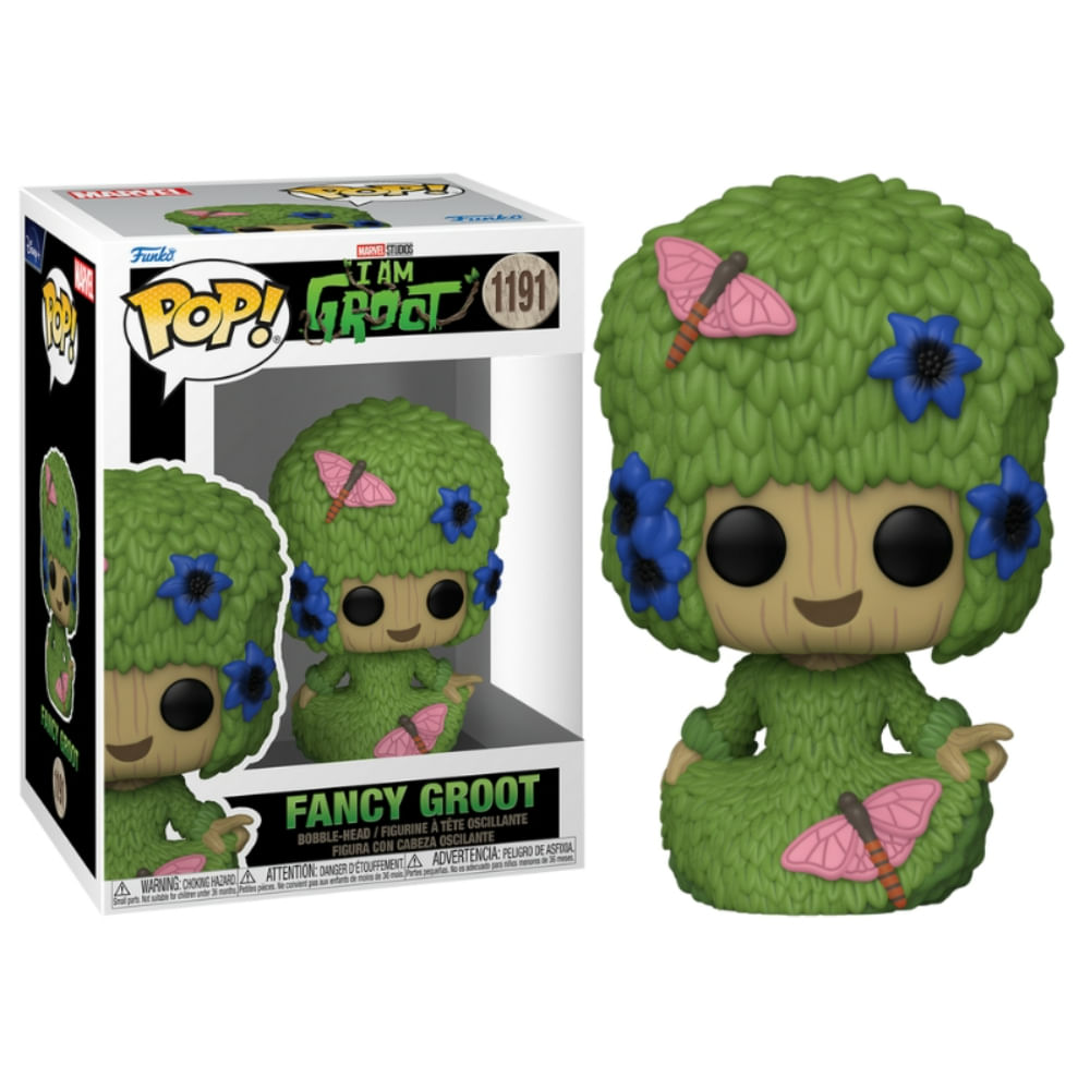 Funko Pop I Am Groot Fancy Groot - Real Plaza