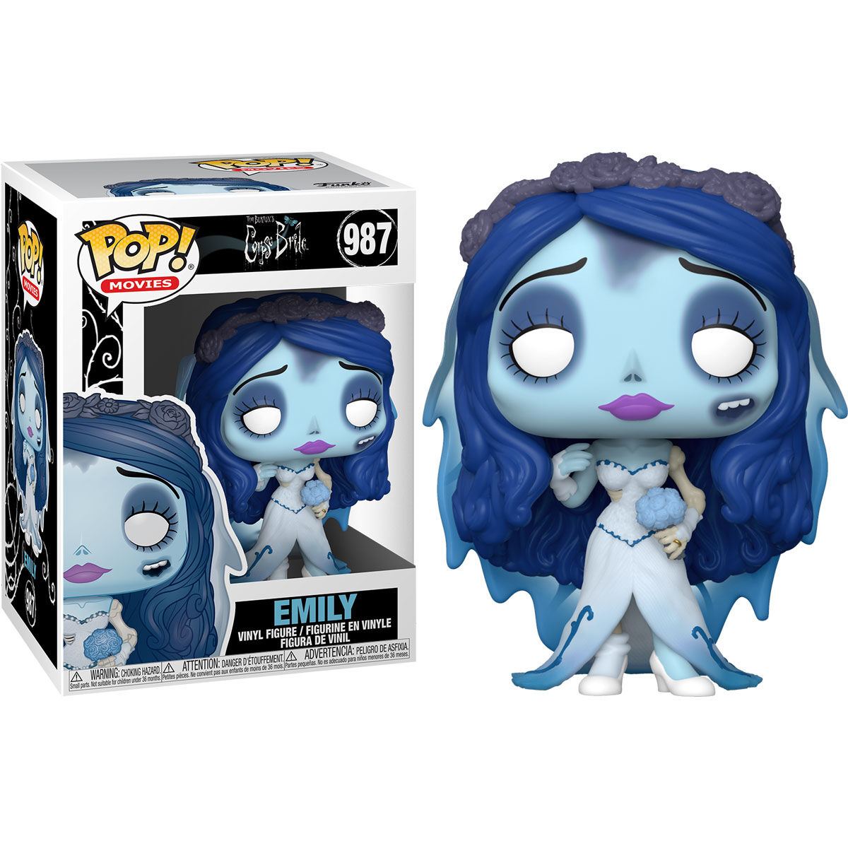 Funko Pop! Movies: Corpse Bride - Emily - Real Plaza