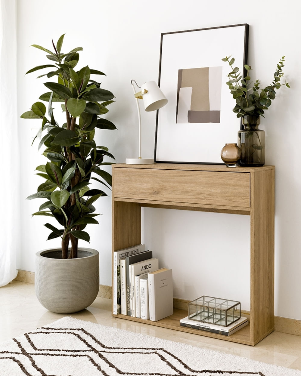 Recibidor Moderno Willyfof 1 Cajón - Real Plaza