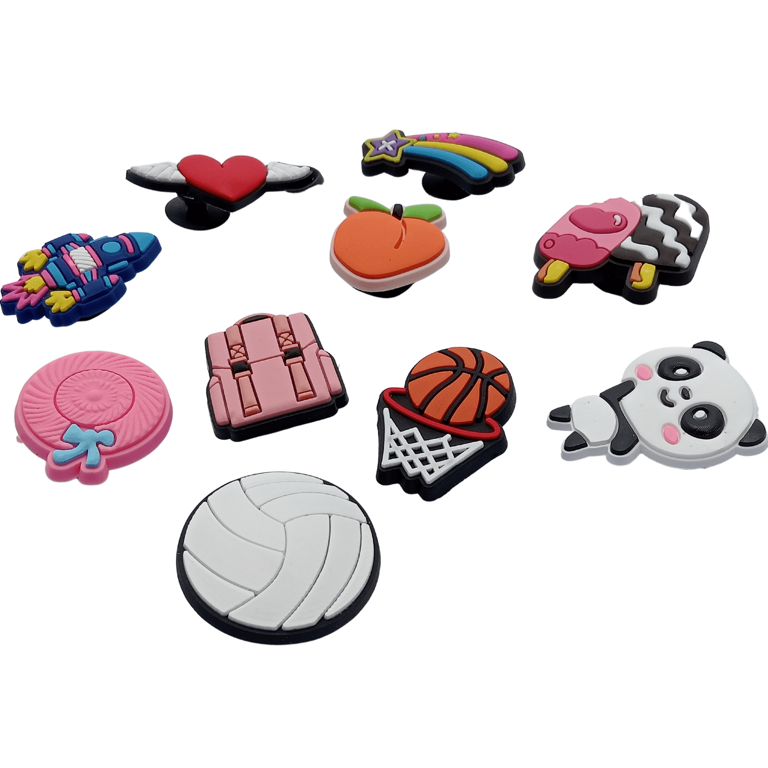 Accesorios para Crocs Pack x 10 Pines Variante 2 - Real Plaza