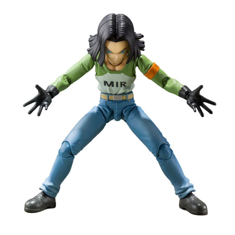 Figura De Accion Tamashii Nations Android 17 SH Figuarts Dragon Ball ...