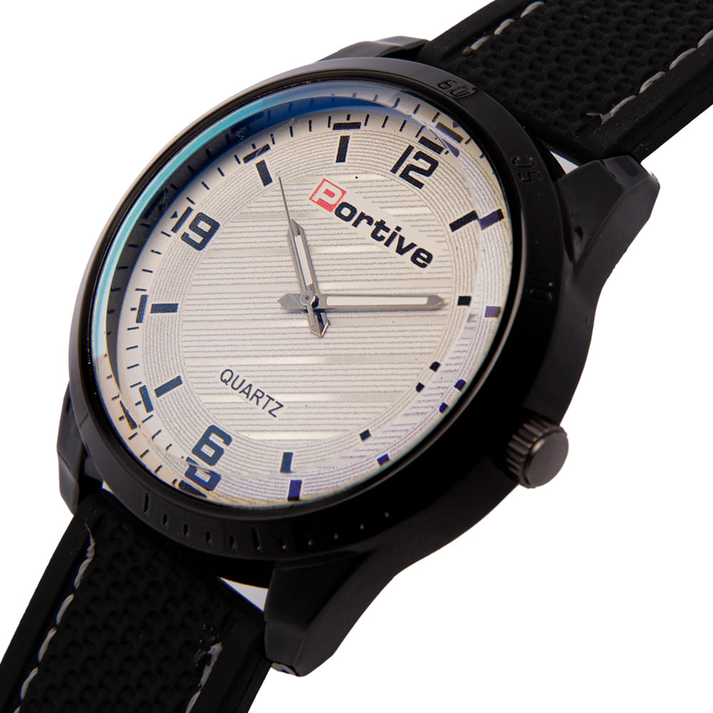 Reloj Portive B672 Analógico Color Crema - Real Plaza