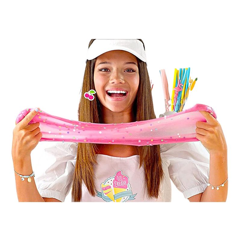 Slime Fluffy Ice Cream Maletín Con Accesorios Real Plaza