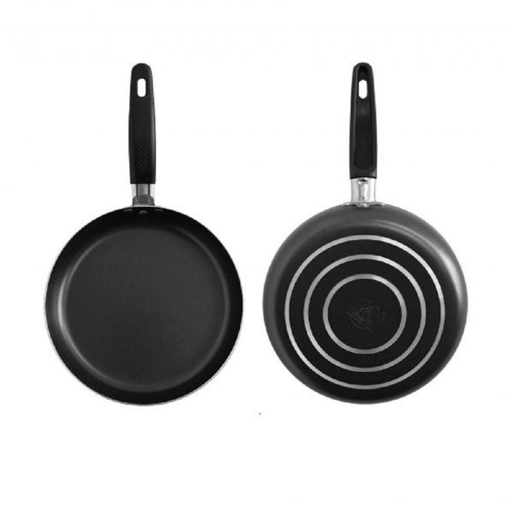 Sartén Estrella Gris Antiadherente 24 cm con Espátula - Real Plaza