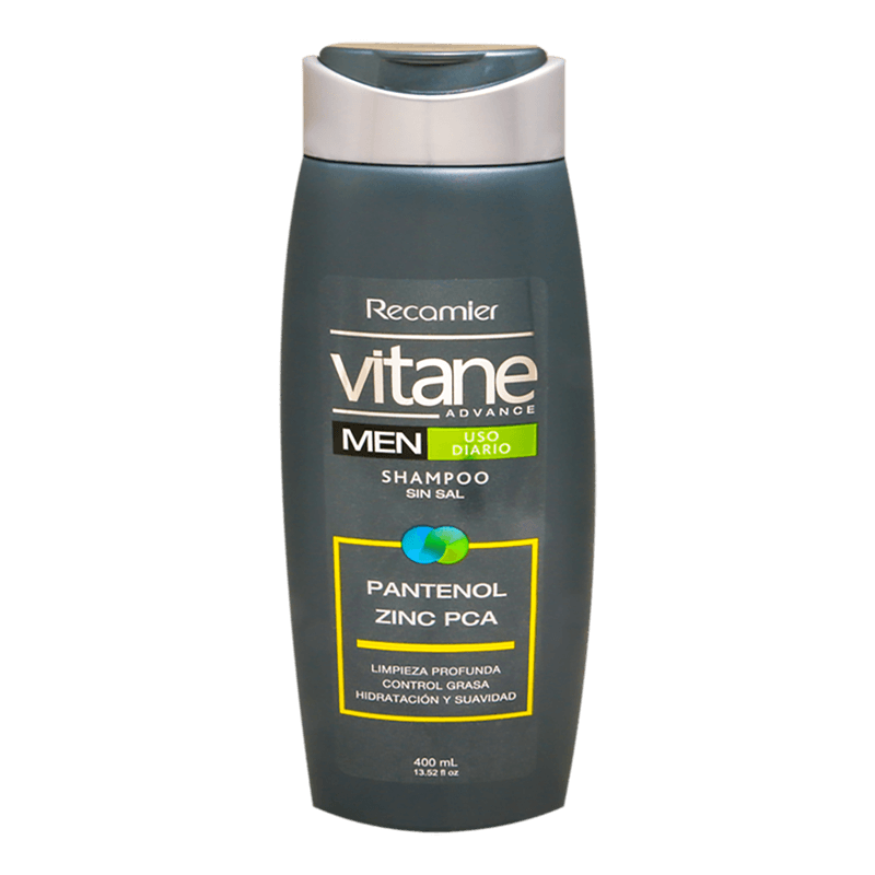 Shampoo Vitane Advance Men Uso Diario - Frasco 400 ML - Real Plaza
