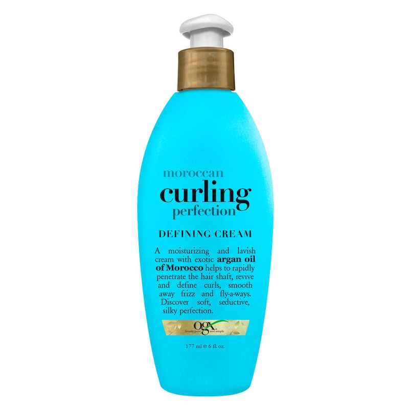 Crema para Cabello Rizo OGX Rizo Oil Morocco - Frasco 177 ML - Real Plaza