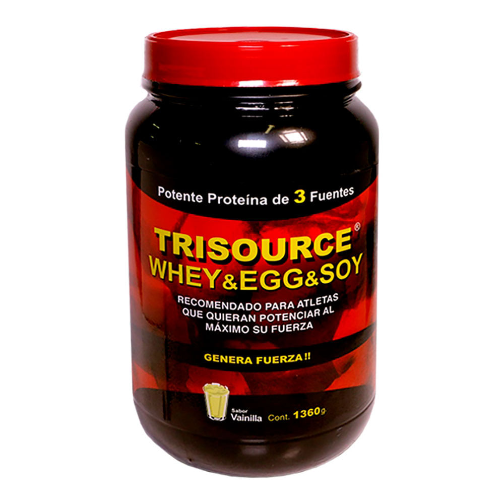 Proteínas Trisource Polvo Sabor Vainilla - Pote 1360 G - Real Plaza