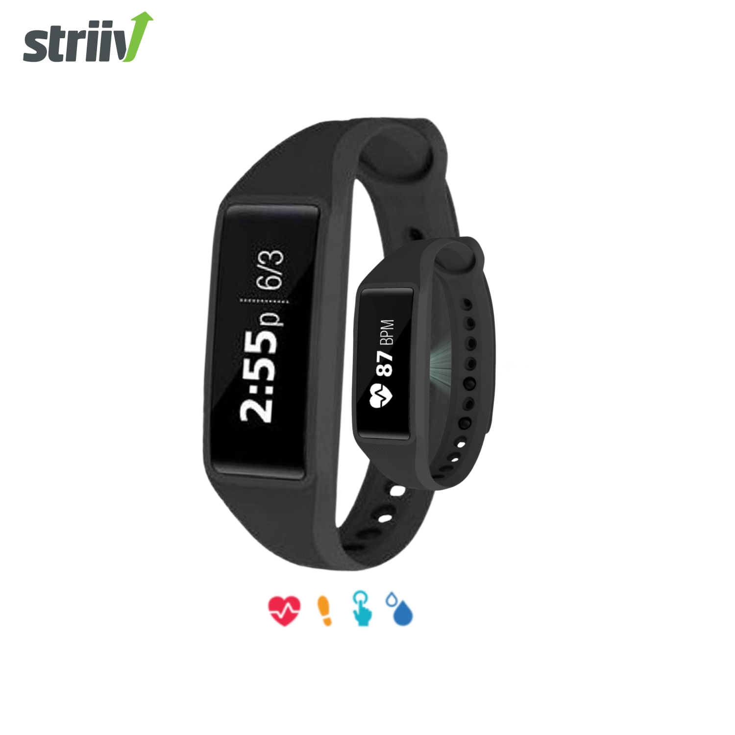 Combo x2 Striiv Activity Watch Smart Band. - Real Plaza