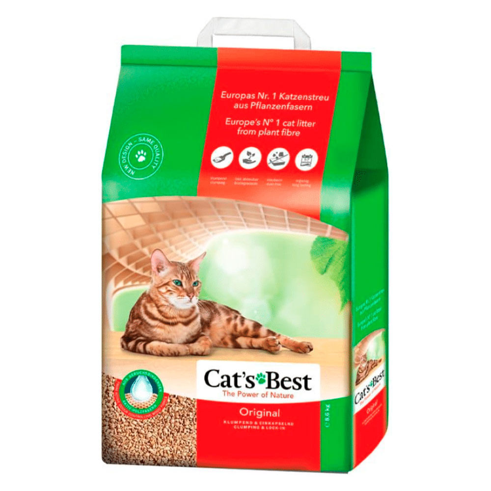 Arena Para Gatos Cat`S Best Smart Pellets, Pelo Largo 10 kg - Real Plaza