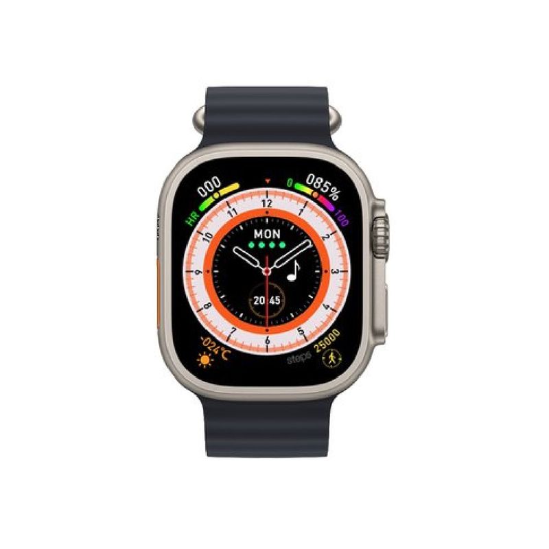 Smartwatch T800 ULTRA Bluetooth: 5.0 carga inalámbrica Negro - Real Plaza