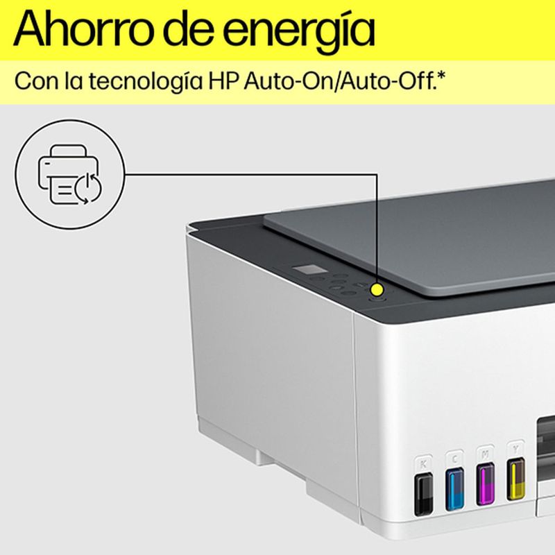 Impresora multifuncional HP Smart Tank 580 inalámbrica, wifi, bluetooth, con tanques de tinta ...