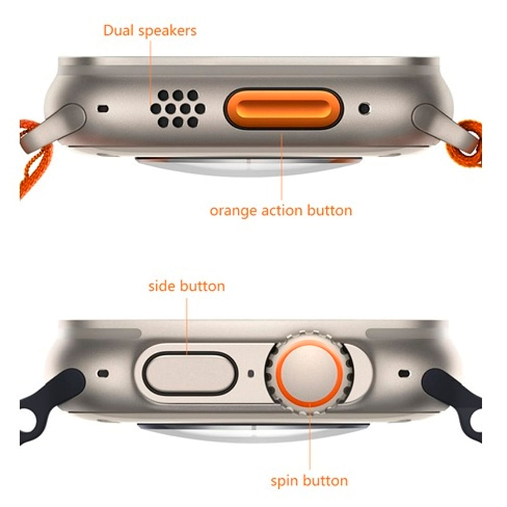 Pack Smartwatch Ultra Rdfit Z59 Negro + Audifonos Bluetooth Air Pro 6S ...