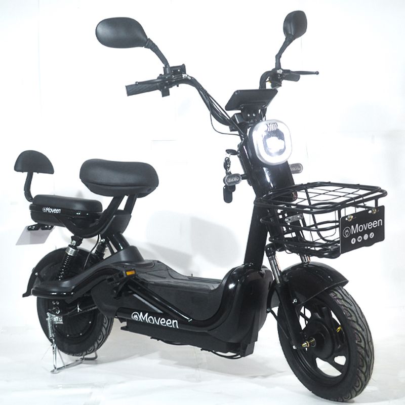 Bicimoto Eléctrica Moveen Med Urban 3 Negro - Real Plaza