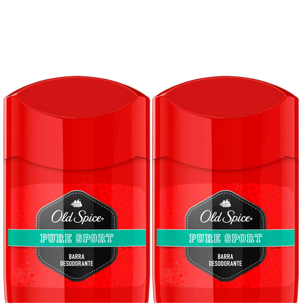 Pack Desodorante en Barra para Hombre OLD SPICE Pure Sport Frasco 50g ...