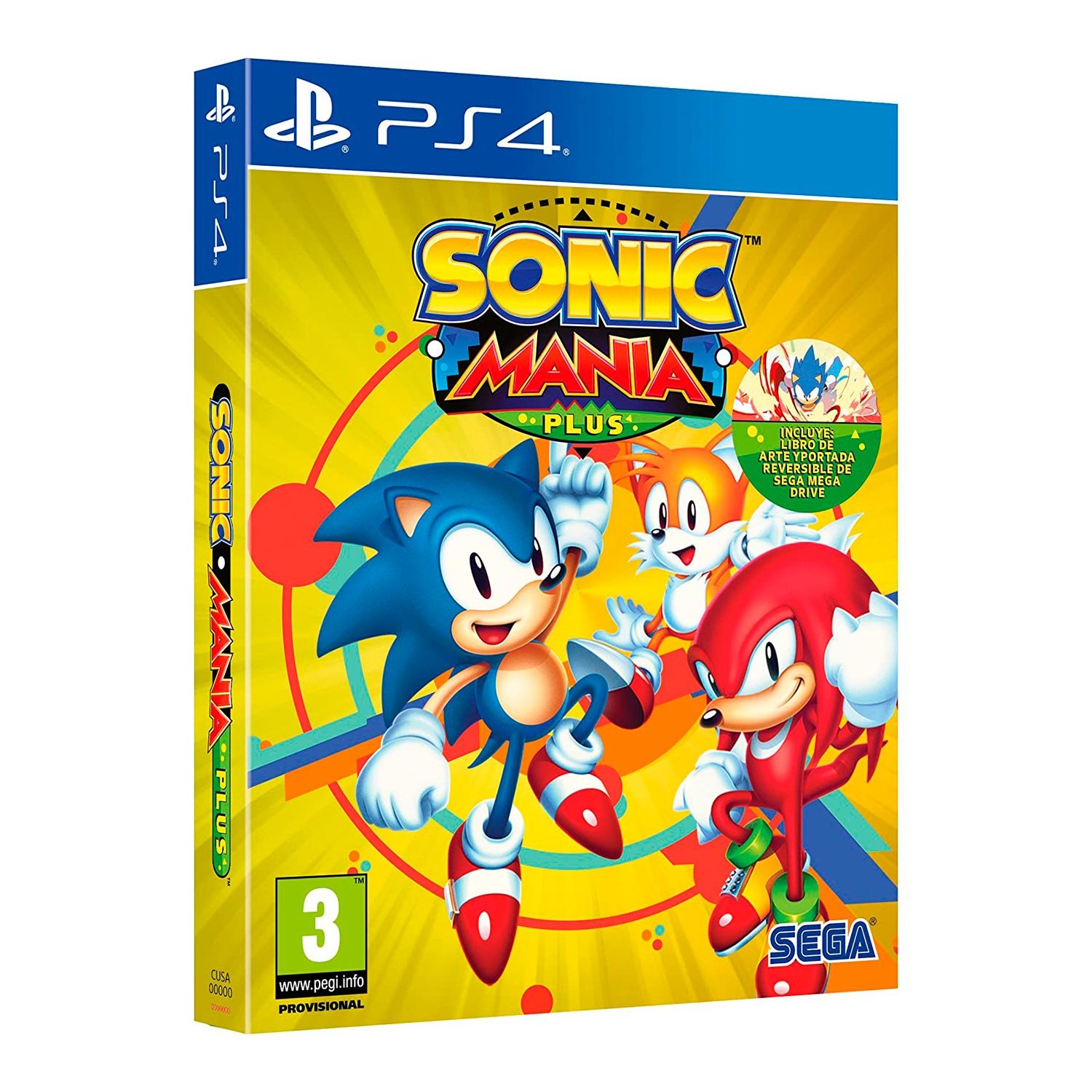 Sonic Mania Plus Playstation 4 Euro - Real Plaza