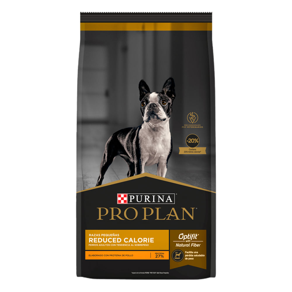 Comida Reduce Calorías para Perros Adultos Purina Proplan Raza Pequeña ...