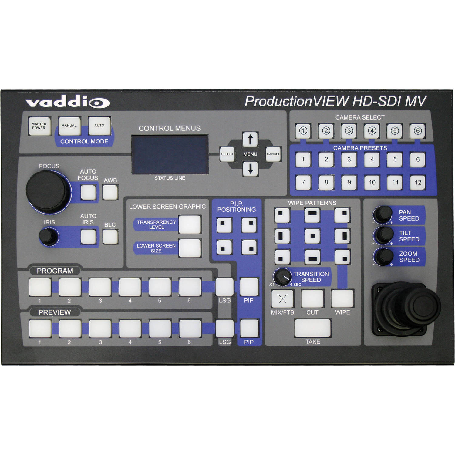 Vaddio Productionview Hd-Sdi Camera Control Console With Built-In ...
