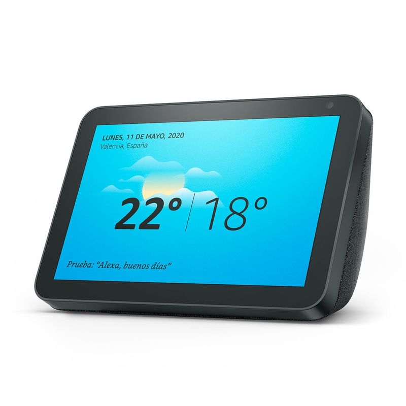 Pantalla Inteligente Amazon Echo Show 8 - 2da Gen Alexa - Negro - Real ...