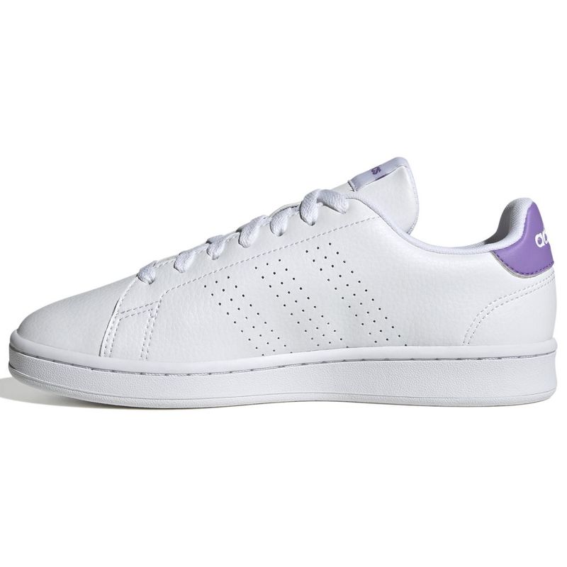 Zapatilla Urbana Adidas W Advantage HR0320 Blanco Talla 8 - Real Plaza