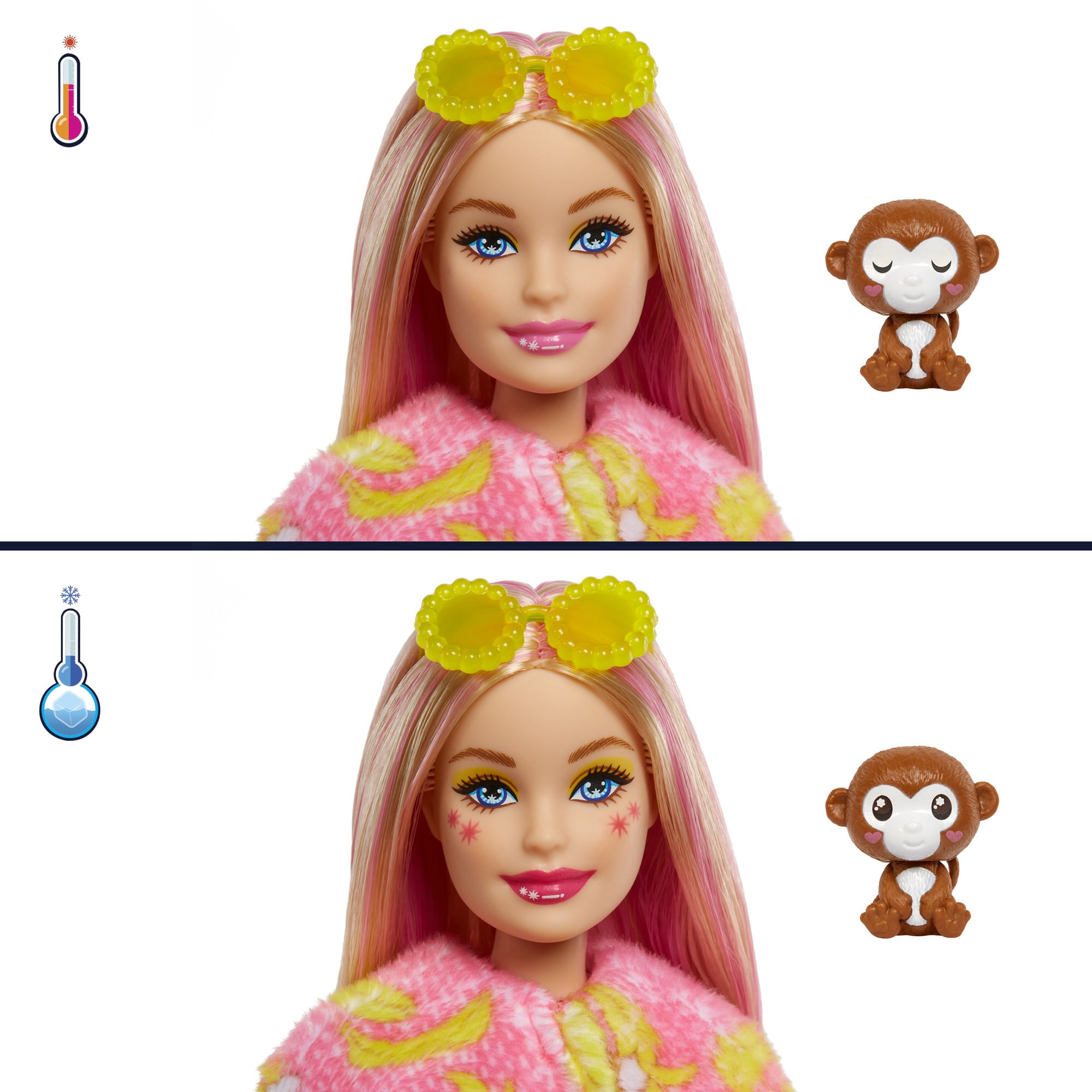 Muñeca Barbie Animales De La Selva Mono - Real Plaza