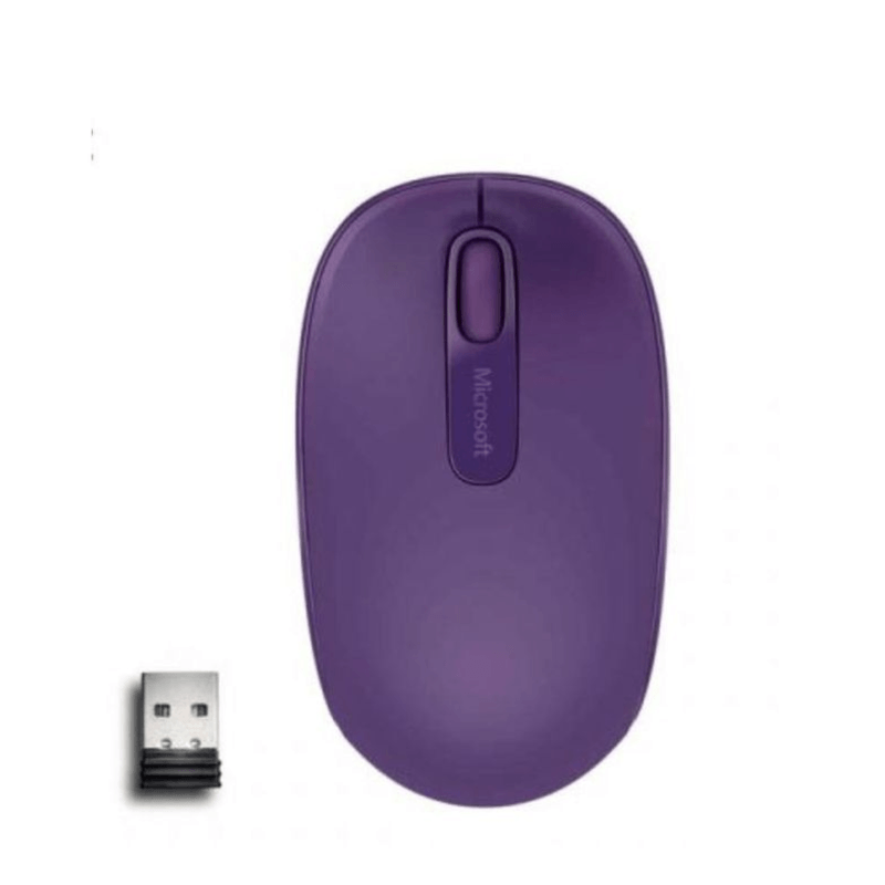 Mouse Optico Inalambrico Microsoft Mobile 1850 Morado - Real Plaza