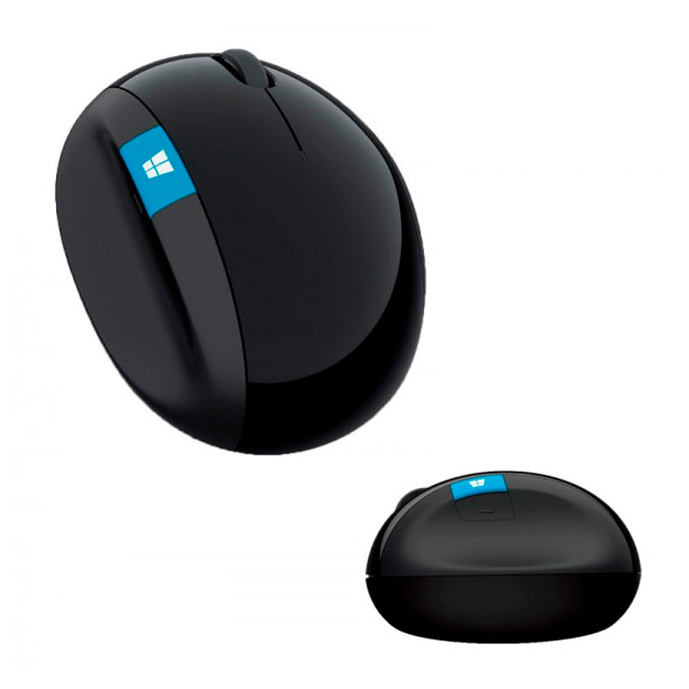 Mouse Redondo Sculpt Ergonomico Microsoft Bluetooth Negro Original y ...