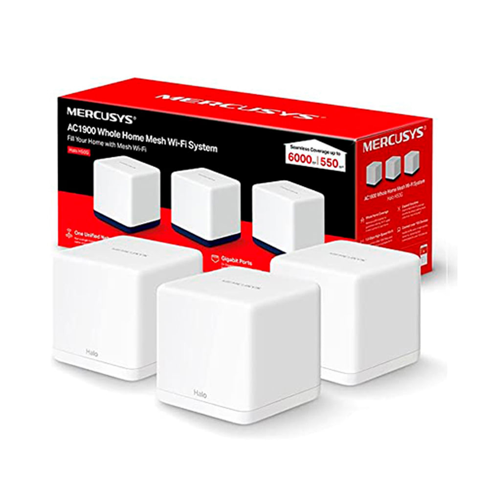 Access Point Mercusys Halo H30g 3pack Doble Banda Original - Real Plaza