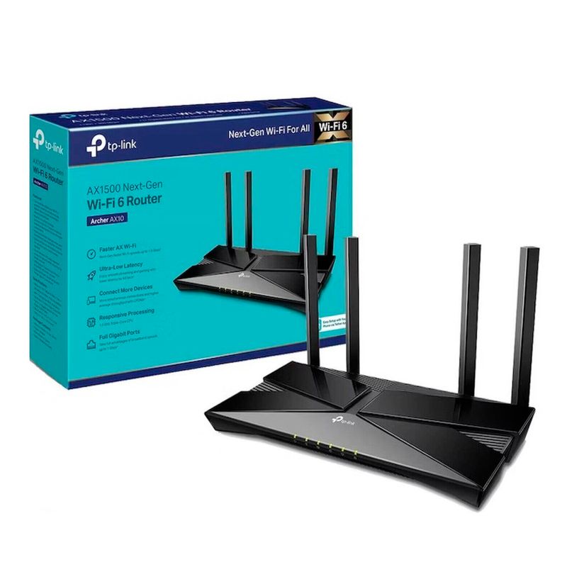 Router Inalambrico Tp-Link Archer Ax10 Ax1500 Doble Banda Original ...