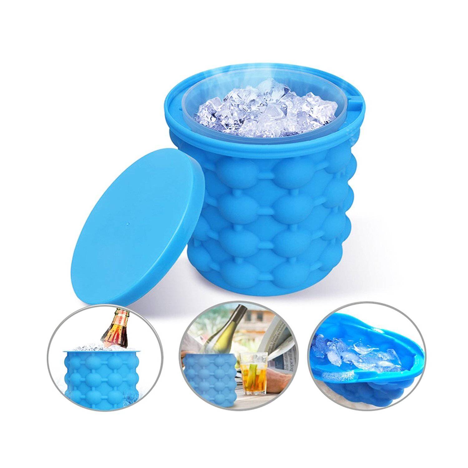 Hielera Cubetera Ice Cube Maker Genie - Real Plaza