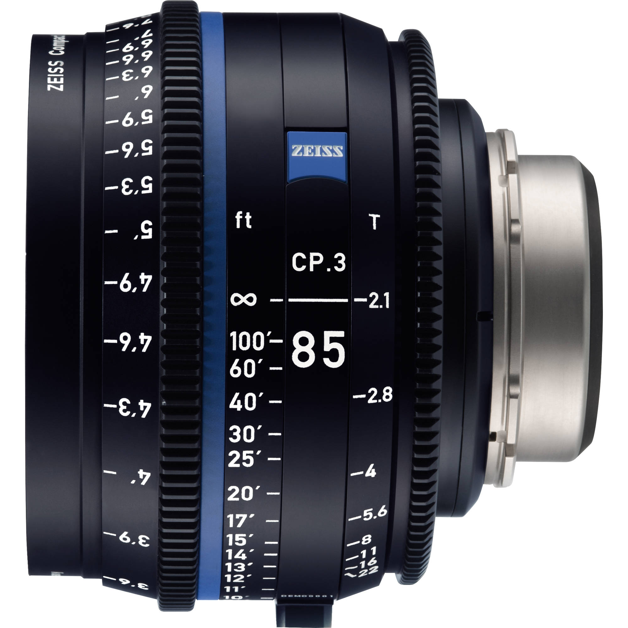 Zeiss CP.3 85 mm T2.1 Lente de prima compacta (montura MFT, pies) - Real Plaza