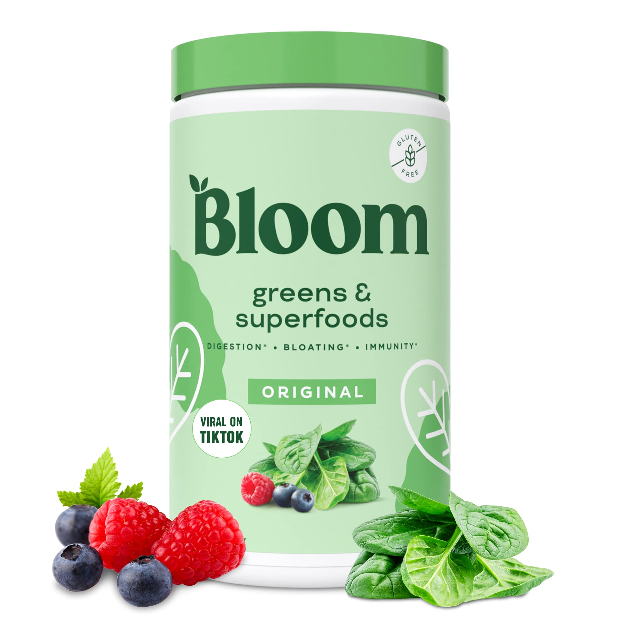 Bloom Greens And Superfoods 60 Porciones Original - Real Plaza