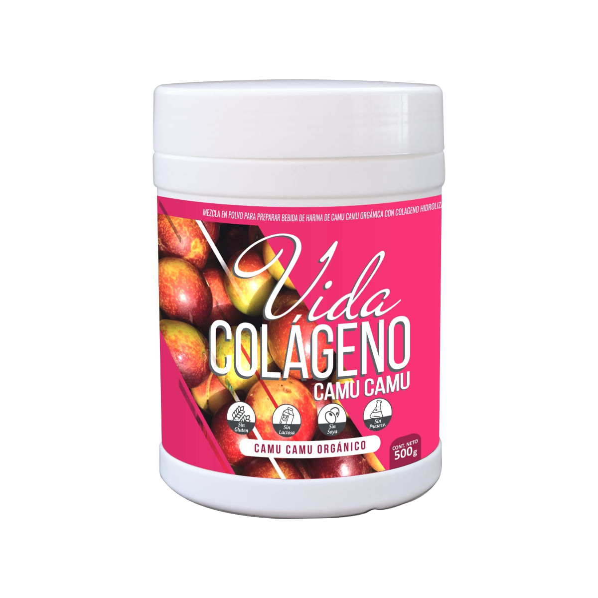 Colágeno Hidrolizado Camu Camu 500G - Real Plaza