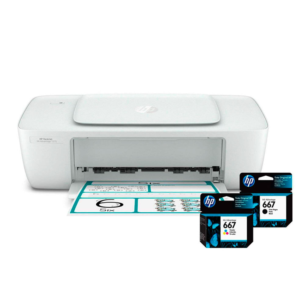 Impresora HP 1275 Blanco Original y Garantia - Real Plaza