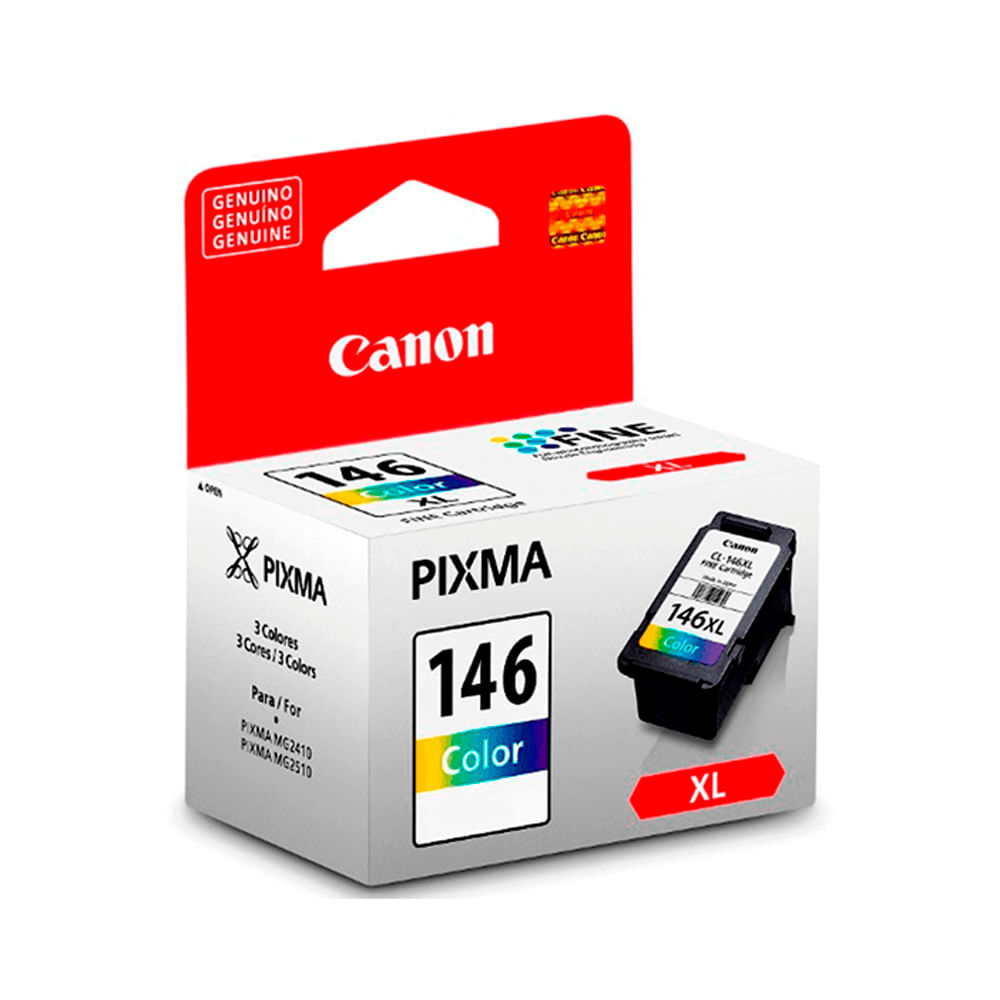 Tinta Canon Cl-146xl Tricolor 13ml Originalidad Certificada - Real Plaza