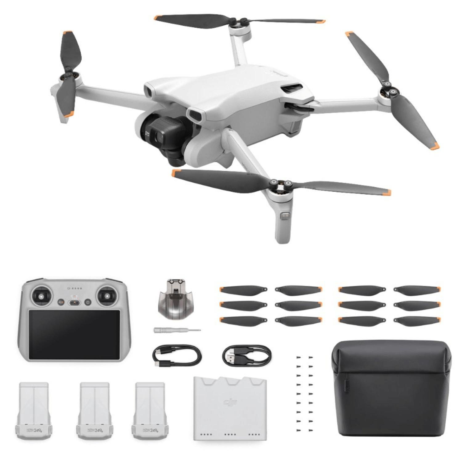 Drone Dji Mini 3 Rc Combo Vuela Mas Plus 48MP 38min 4k Transmision 10km ...