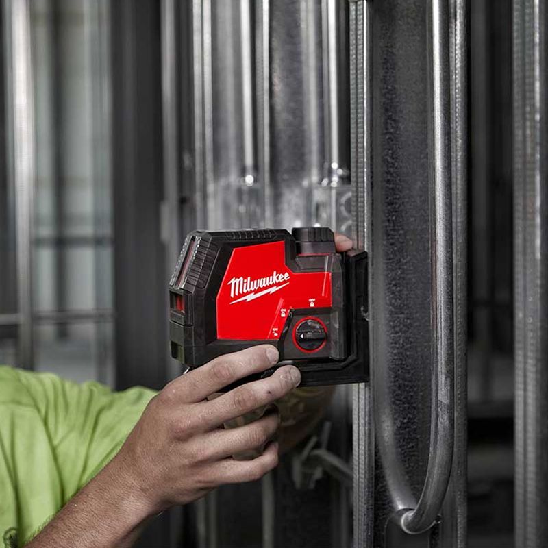 Nivel Láser Verde Milwaukee Modelo 3521-21 Recargable por Usb ...