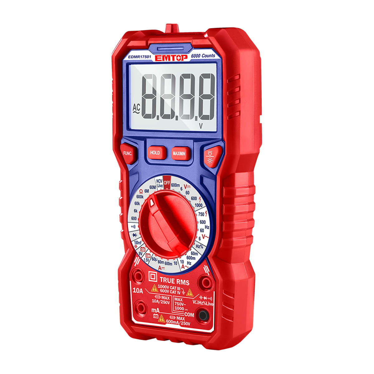 Multimetro Digital Emtop Modelo EDMR17501 - Real Plaza