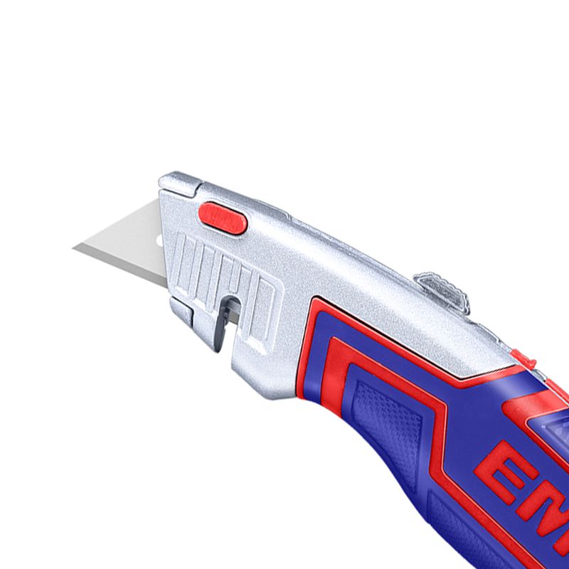 Cutter Emtop ESNKT6118 Mango Ergonómico con 5 Hojas - Real Plaza