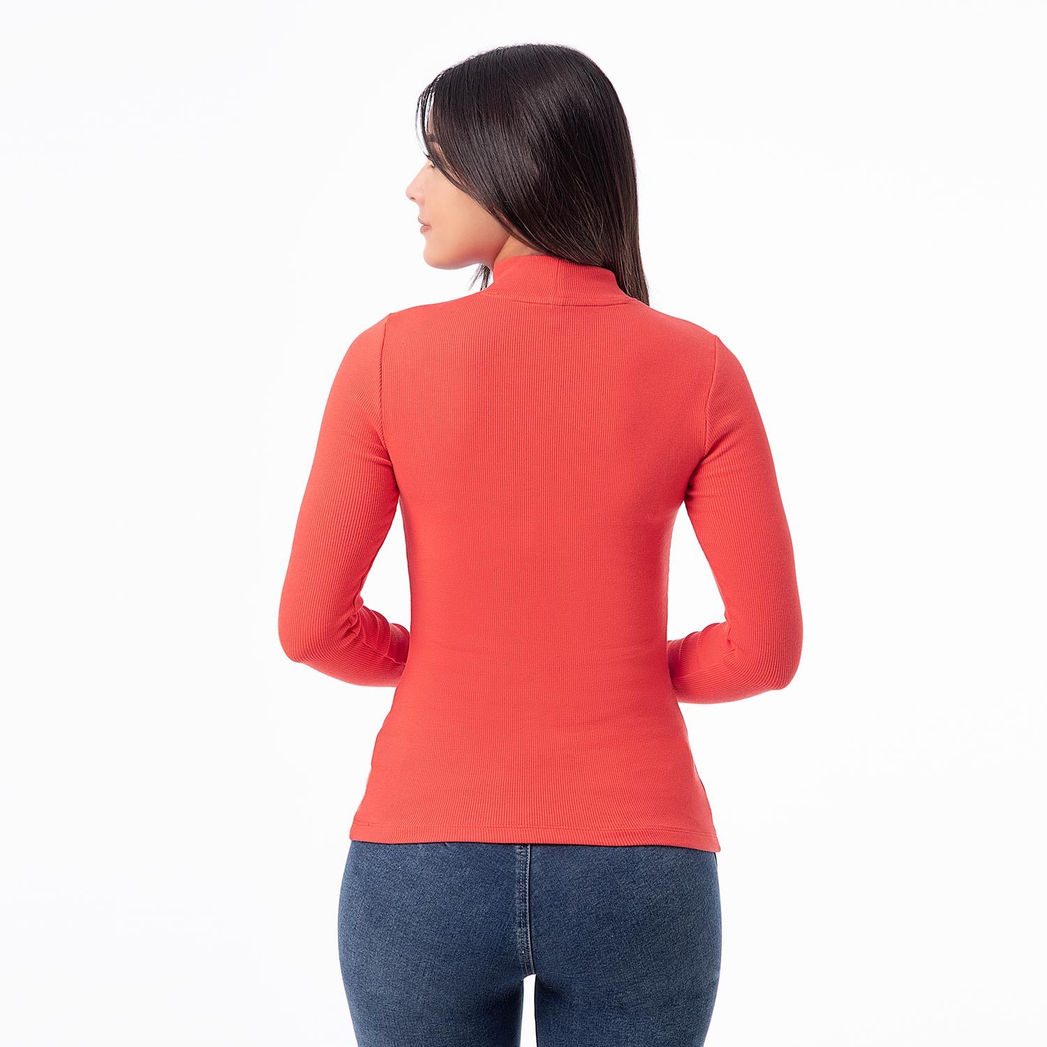 Cafarena Thais_S Rib Lycrado Mujer Pionier Rojo S - Real Plaza