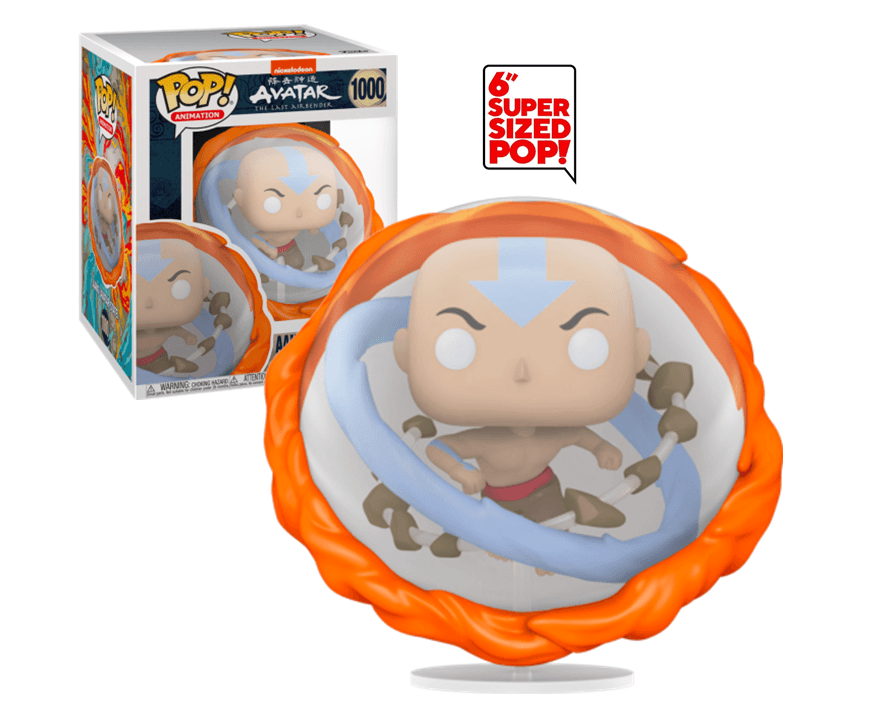 Funko Pop 6 Pulgadas Aang Avatar State Avatar 1000 Real Plaza