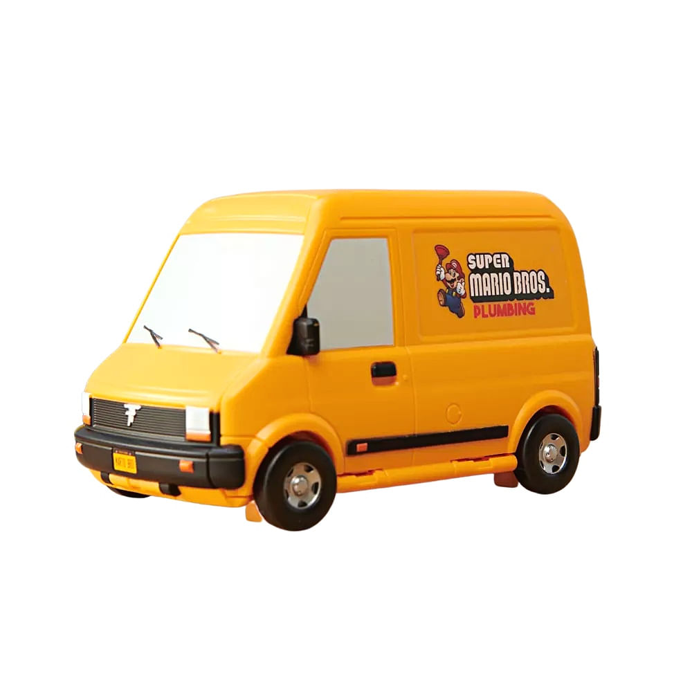 Playset Nintendo Mario Bros Mini Van Convertible - Real Plaza