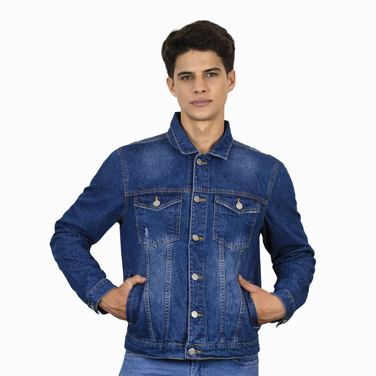 Casaca Hombre Riff&Raff Kast Azul stone Talla XL - Real Plaza