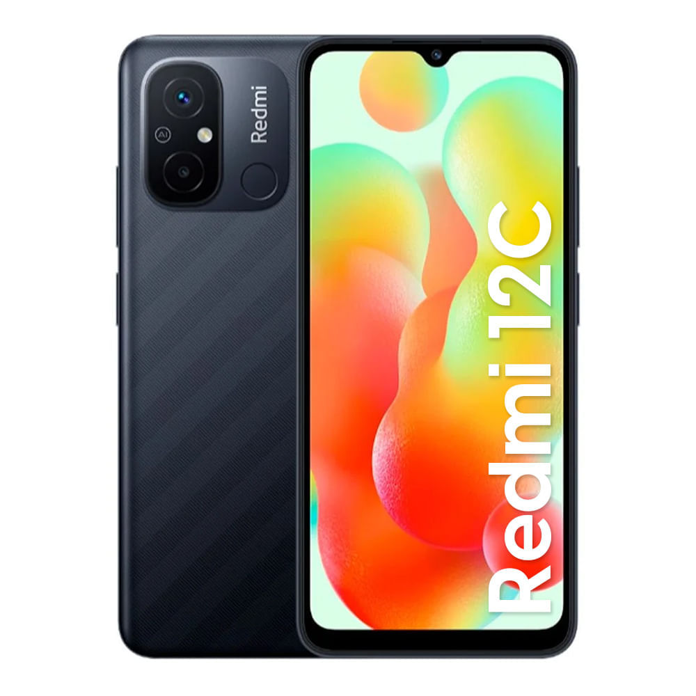 Celular Xiaomi Redmi 12C 128GB, 4GB ram, cámara principal 50MP, frontal ...