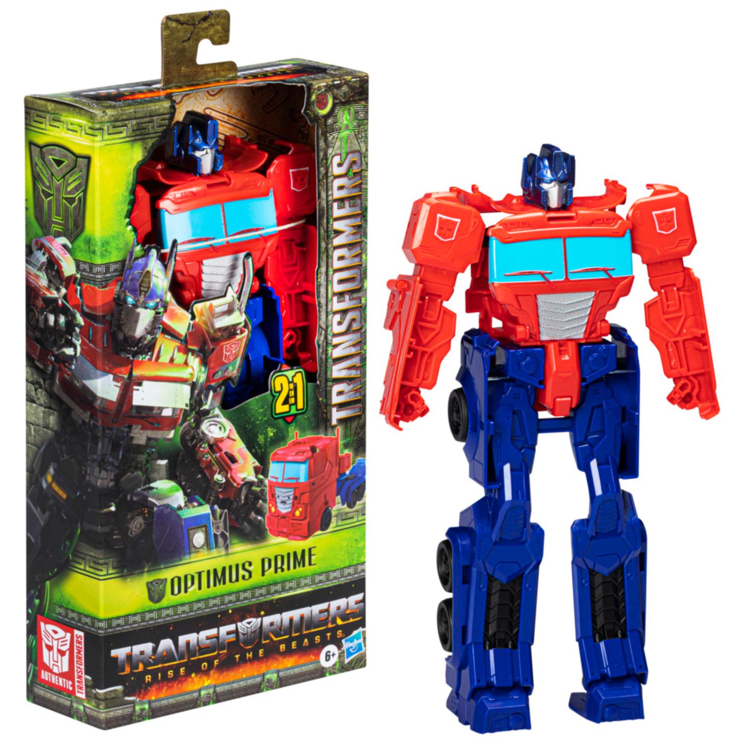 Figura Transformers Titan Changer Optimus Prime - Real Plaza