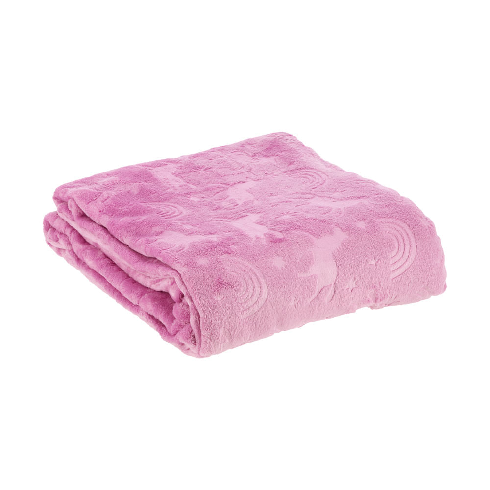 Frazada 160x205 cm Textura con Diseño 1.5 plaza - Real Plaza